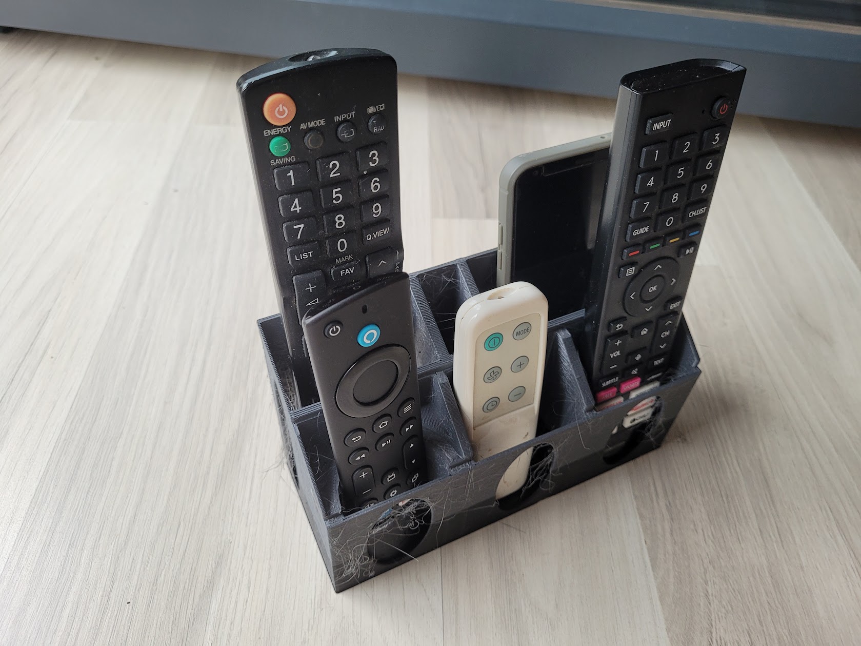 Fire TV & other remotes stand / holder station by h3rm | Download free ...