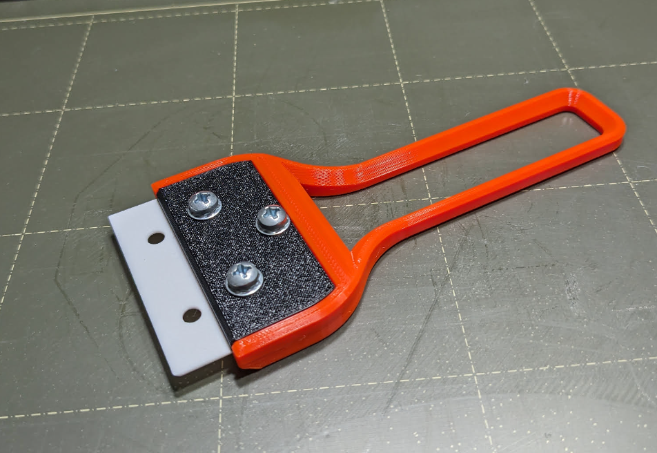 Yet Another Print Bed Scraper by Girak | Download free STL model ...