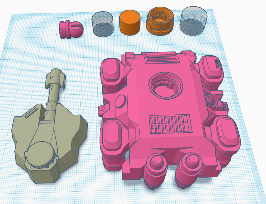 Swivel Turret by Lliamese | Download free STL model | Printables.com