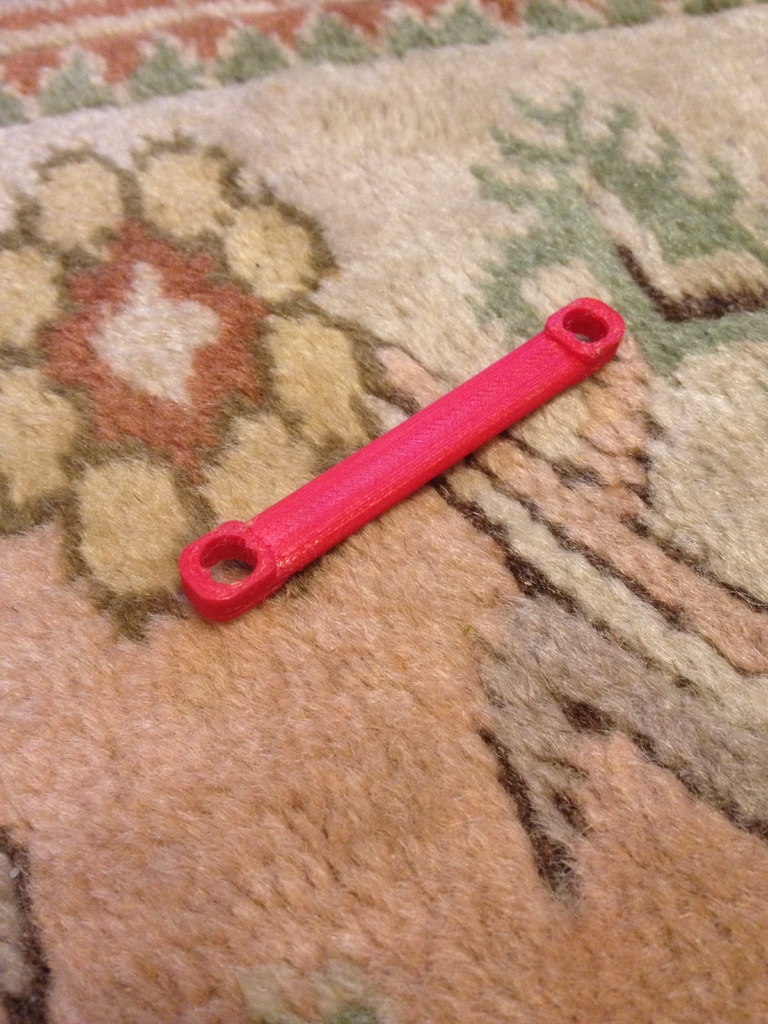 Lego 8 stud long ball socket articulating beam by Tiger3DPrinting ...