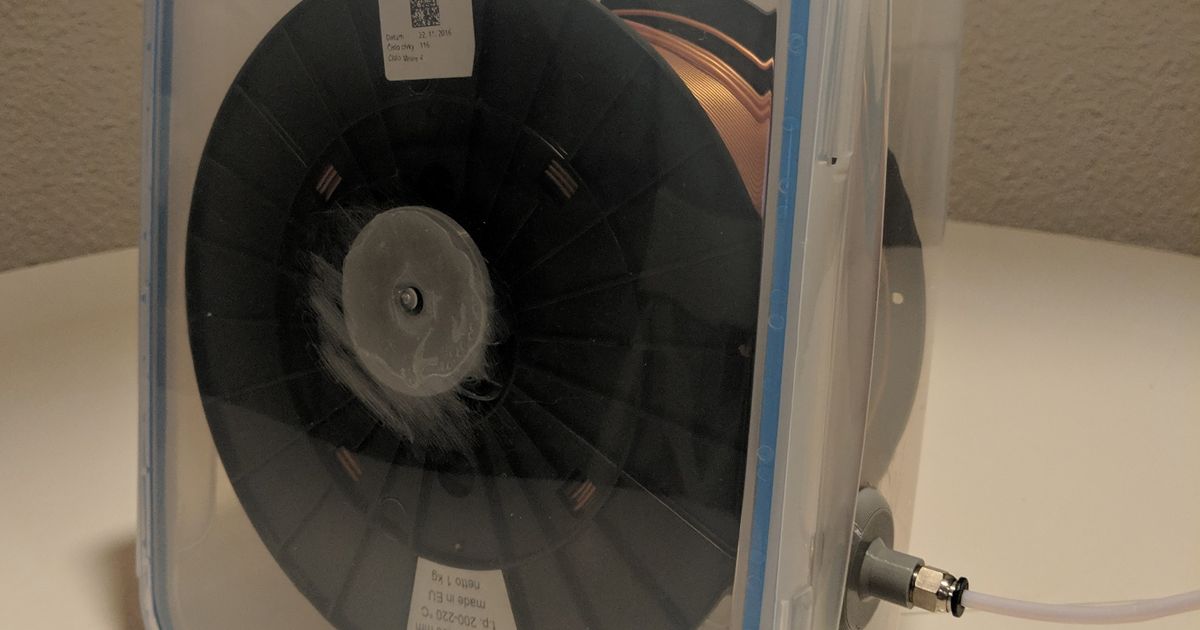 Filament Dry Box by Quintesse | Download free STL model | Printables.com