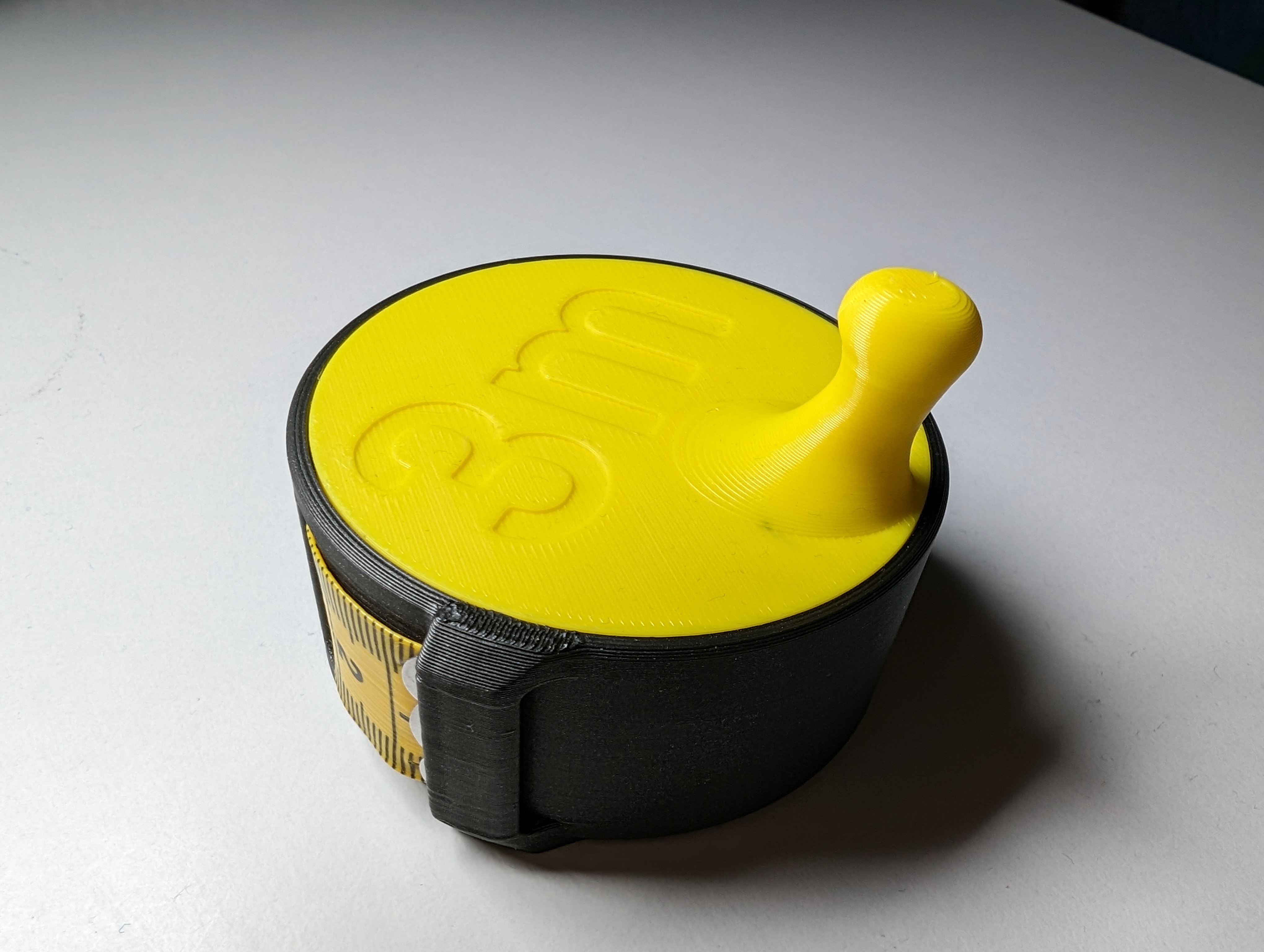 Fabric Flat Tape Measure Winder 3m by zeddiArts | Download free STL ...