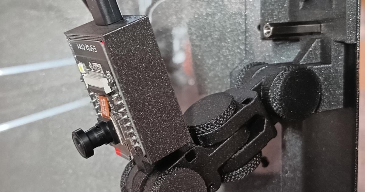 attachment for original prusa enclosure for the articulating raspberry ...