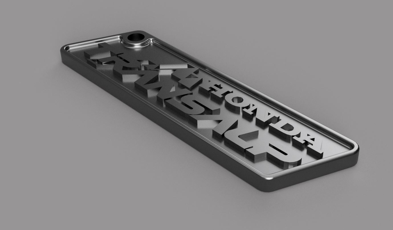 Honda TransAlp - Keychain Portachiavi Porte-clés llavero by BasementLAB ...