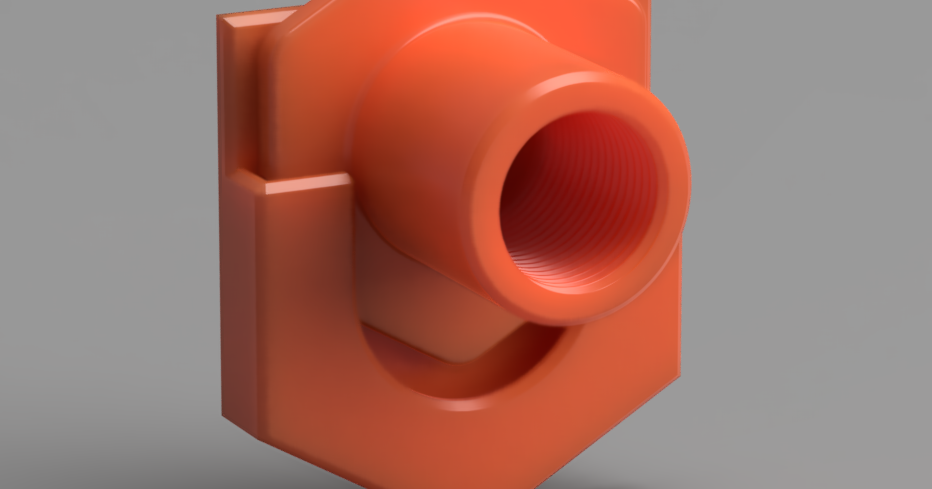 DIN Scuba Diving Holder by Kcinnay | Download free STL model ...