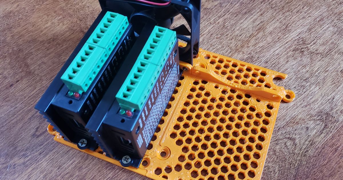 Stepper Driver Mount by Justin B | Download free STL model | Printables.com