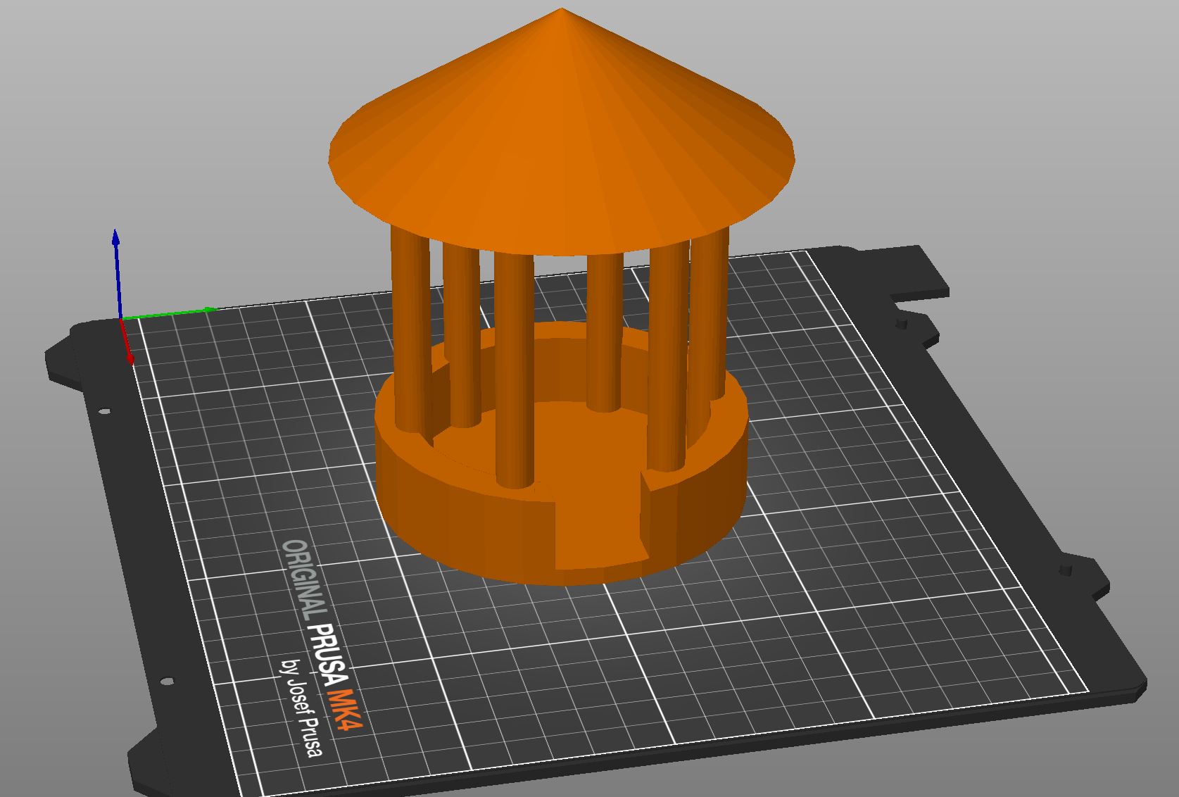 Mini Temple - Skulpture by B4stinator | Download free STL model ...