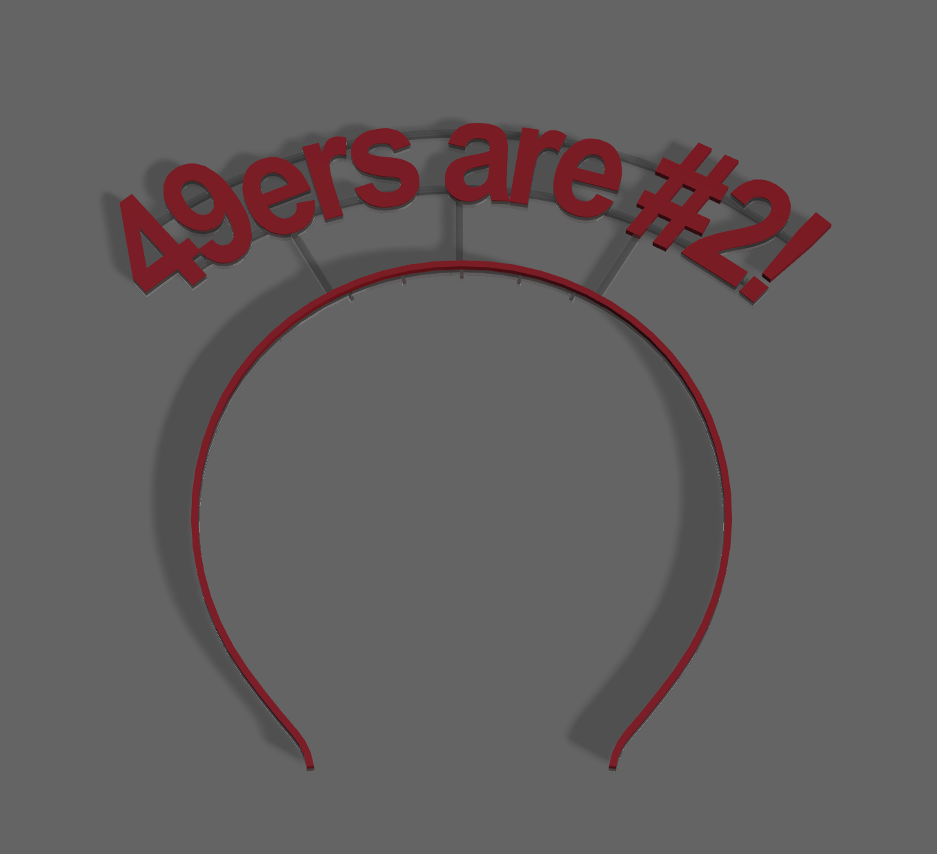 Anti-49ers Bling by mscalora | Download free STL model | Printables.com
