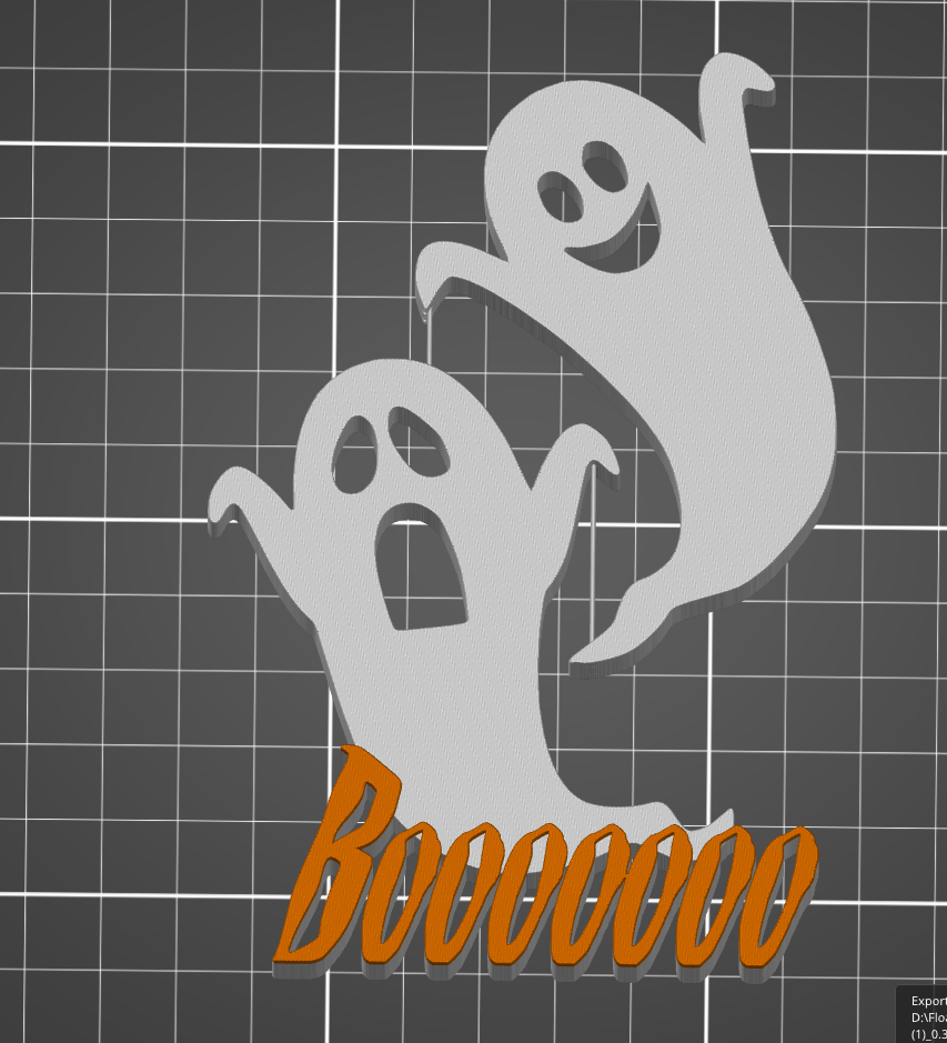 Floating Ghosts von 3DPrintBunny | Kostenloses STL-Modell herunterladen ...