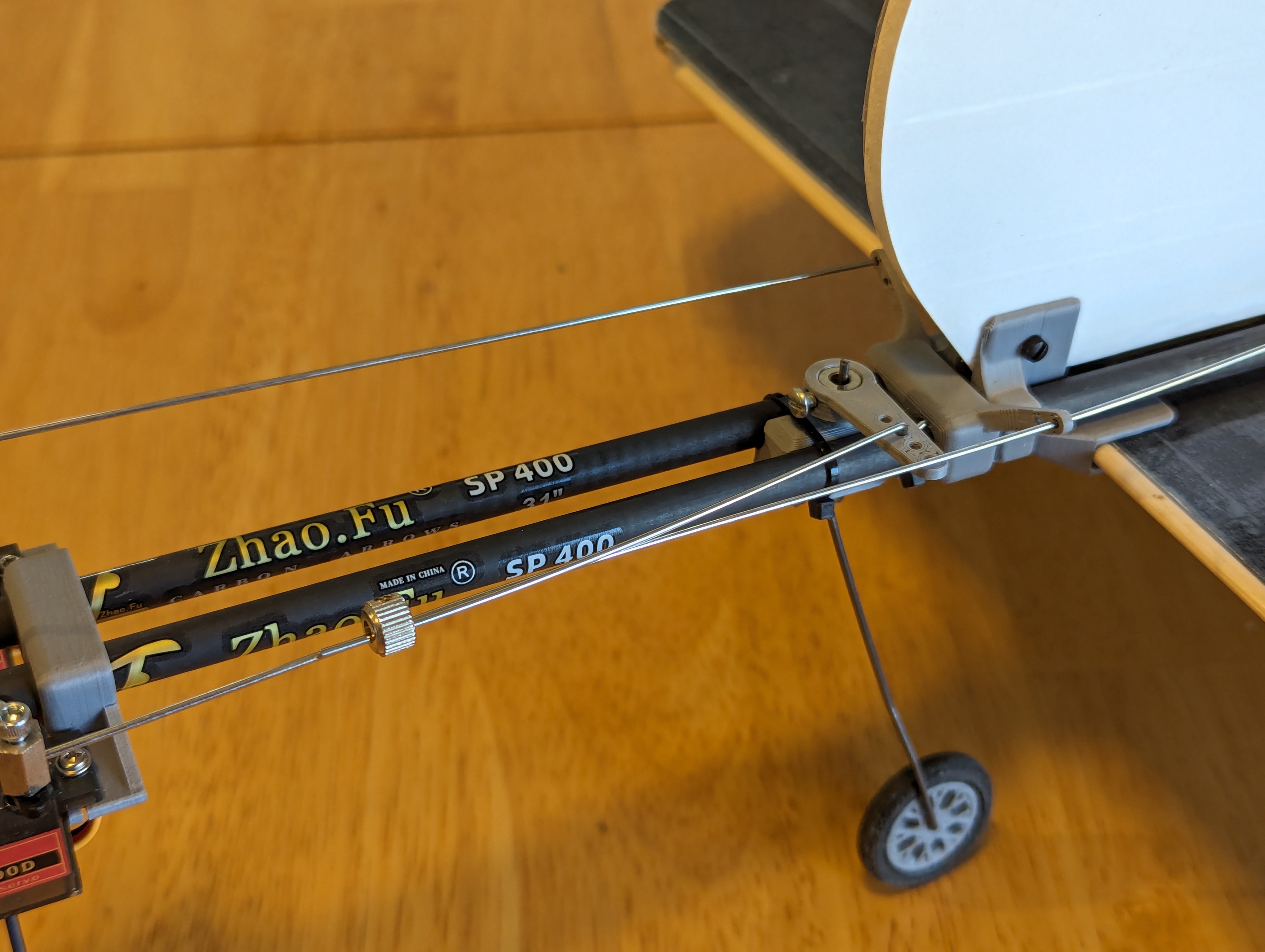 Slow Stick FPV Plane with Carbon Fiber Arrow Shafts by Qrome ...