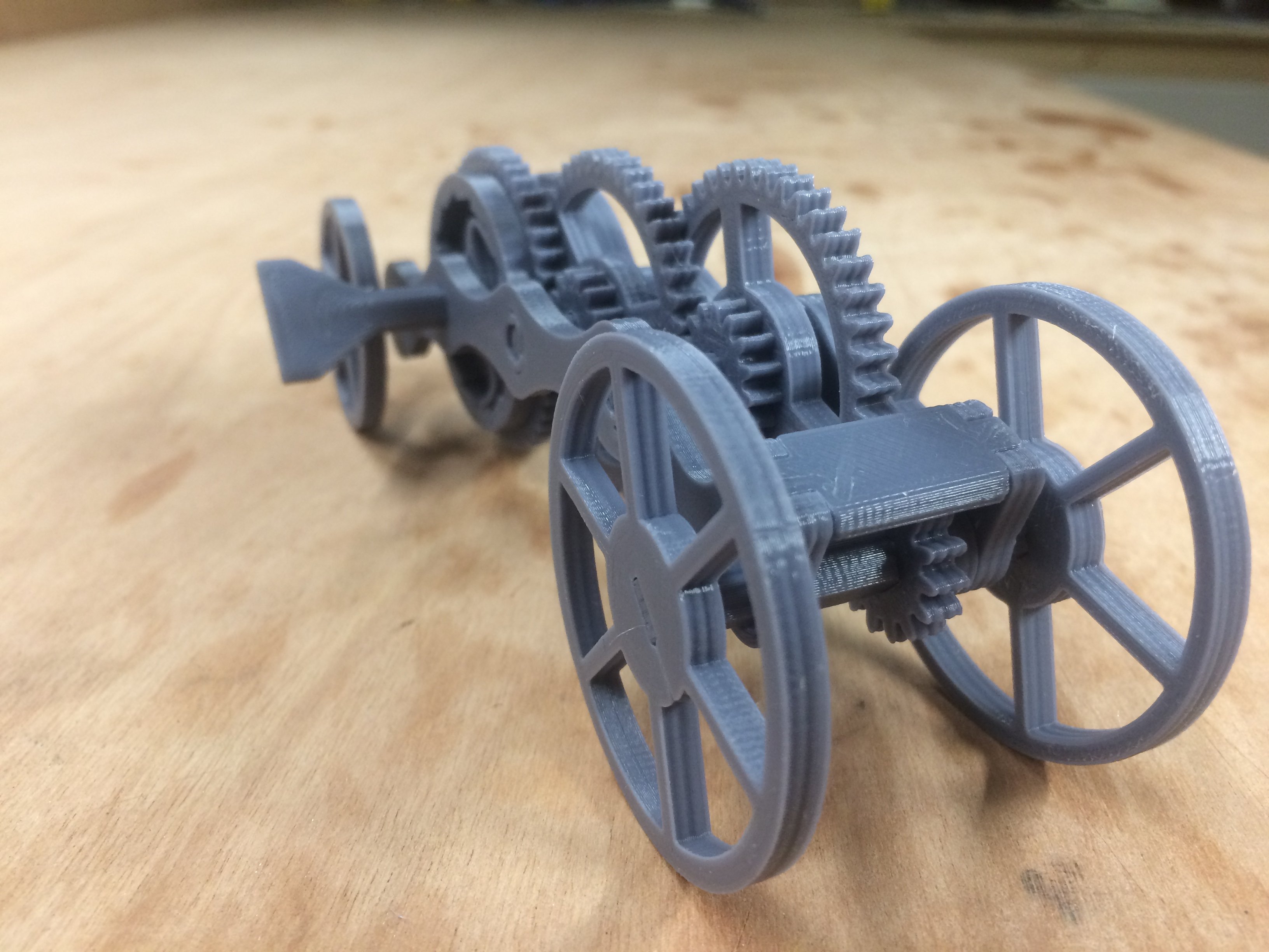 A 3d printed kit card wind-up car von Anycubic fan | Kostenloses STL ...