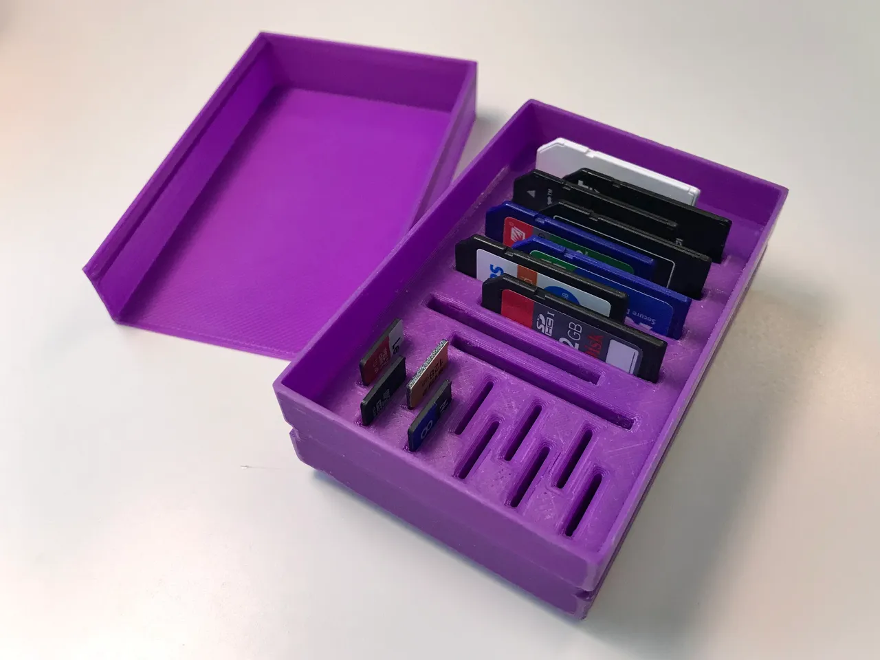 MicroSD/SD Card Box by Sumone Lol | Download free STL model ...