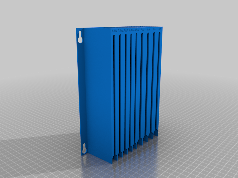 Customizable Battery holder by prostuff1 | Download free STL model ...