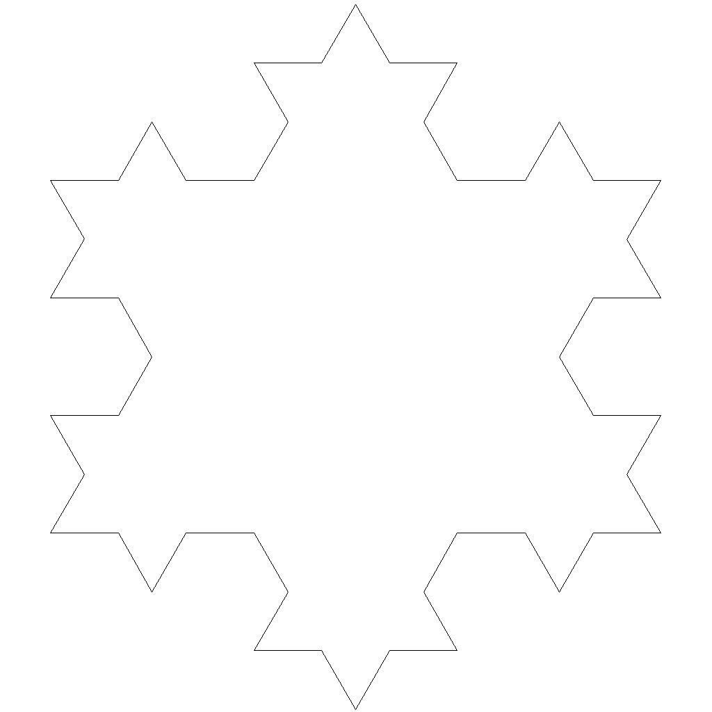 Koch Snowflake Vase 1 by JSA | Download free STL model | Printables.com