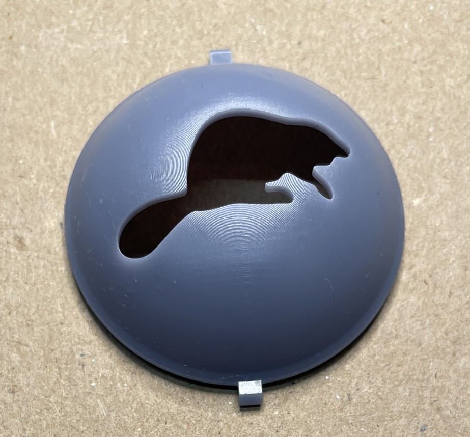 Golf - Beaver Golf Ball Stencil Insert (V2) by Peter C | Download free ...
