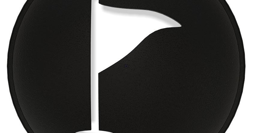 Golf - Golf Hole / Flag Golf Ball Stencil Insert (V2) by Peter C ...