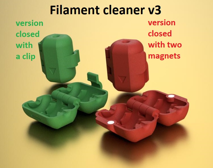 Filament cleaner by Mario L | Download free STL model | Printables.com