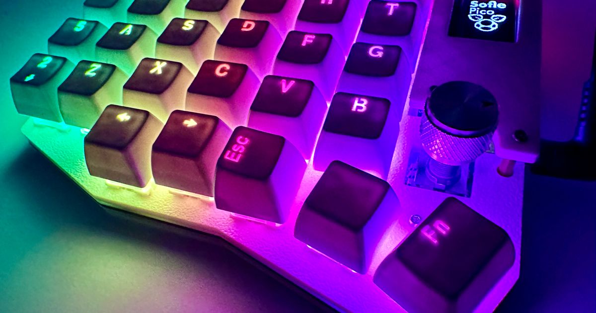 Sofle Pico Case by JellyTitan | Download free STL model | Printables.com