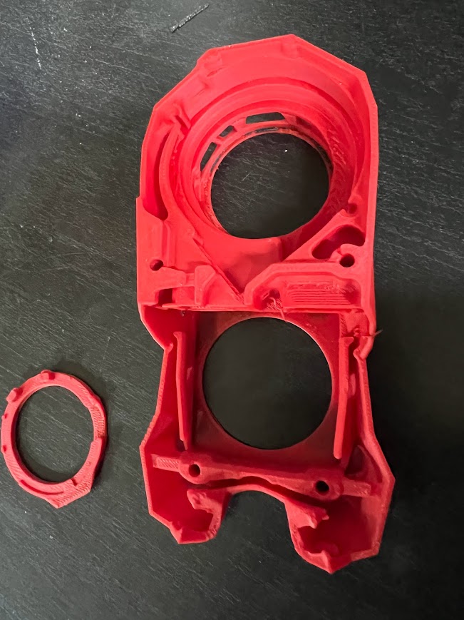 KNOMI V2 Voron Stealthburner face and mount HEX design by ...