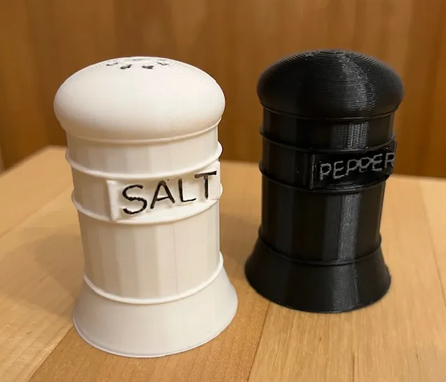 Toy Salt and Pepper Shakers by ClassicAdam | Download free STL model ...