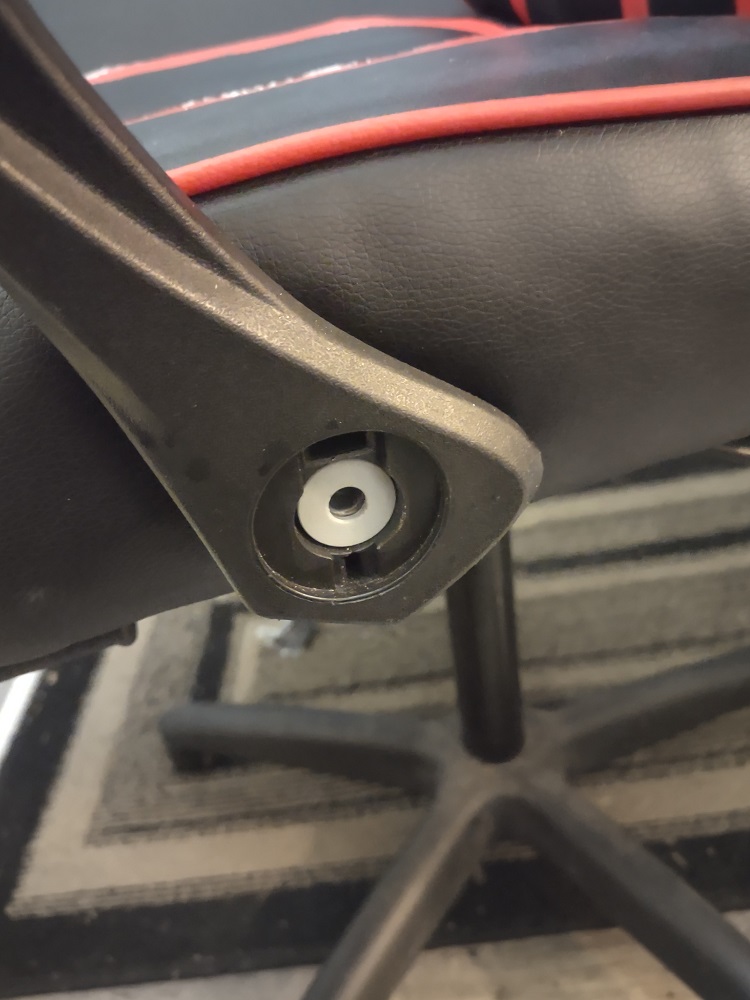 Office Chair Arm Rest Bushing by Belackarlc | Download free STL model ...
