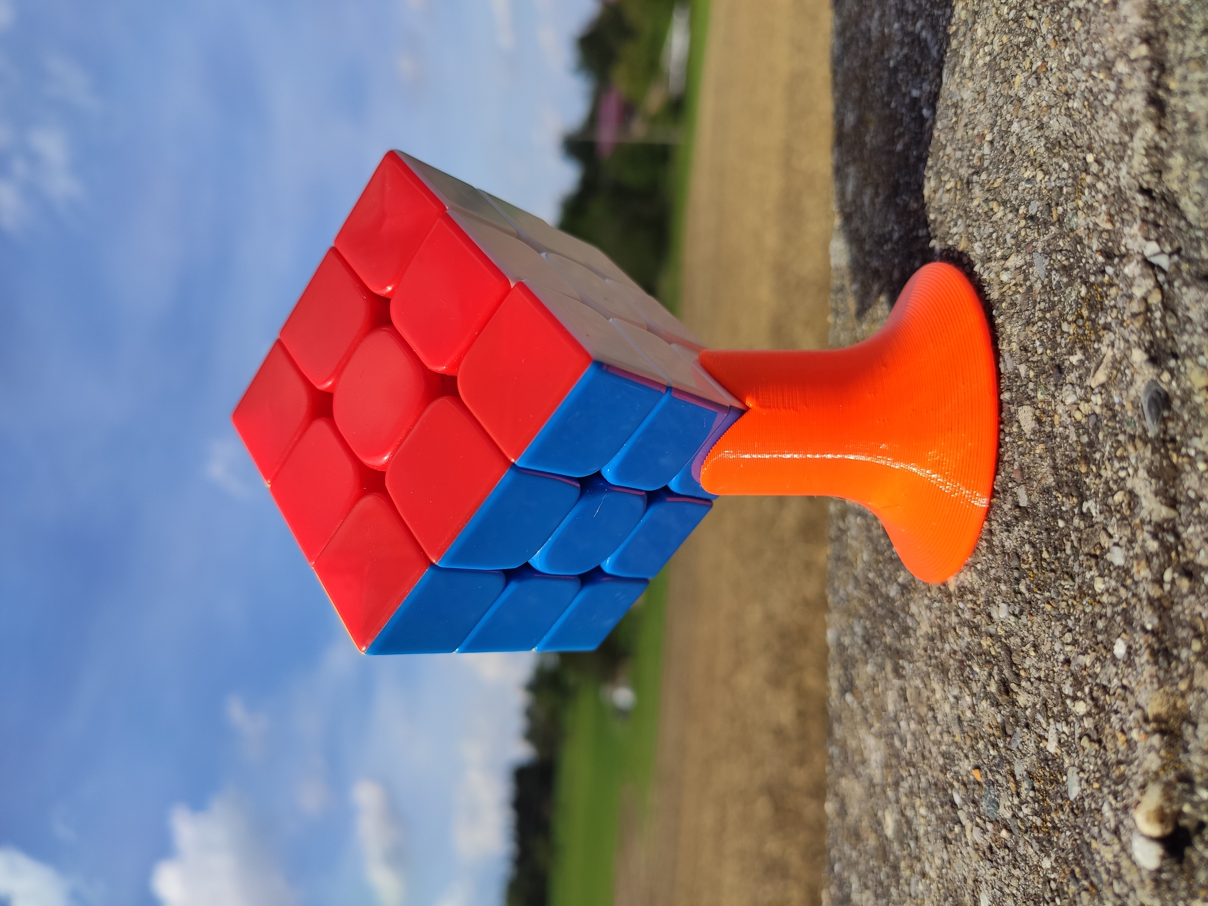 Rubik's Cube Stand by NightHawk | Download free STL model | Printables.com
