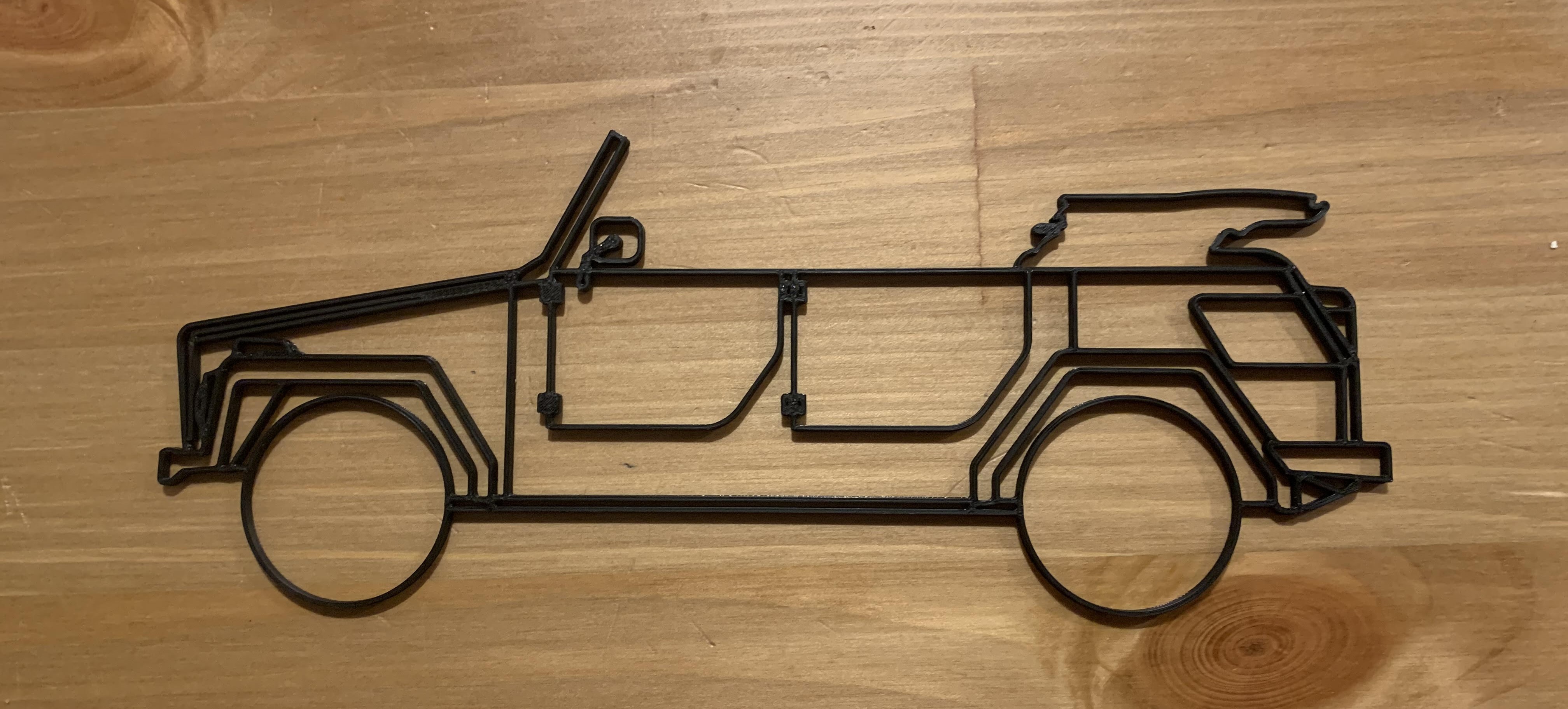 VW Thing Silhouette by Freeman Fenech | Download free STL model ...