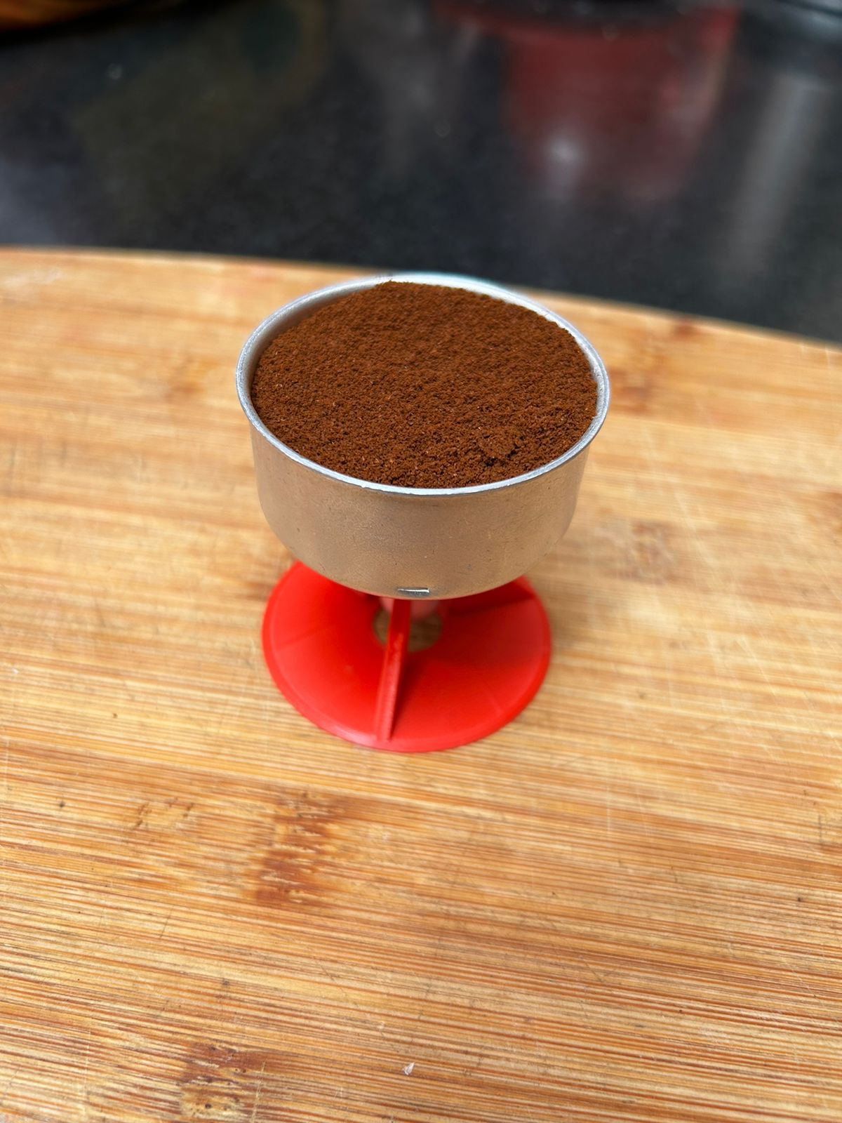 Moka pot Funnel and holder (3cup) by Kartikey Anand | Download free STL ...