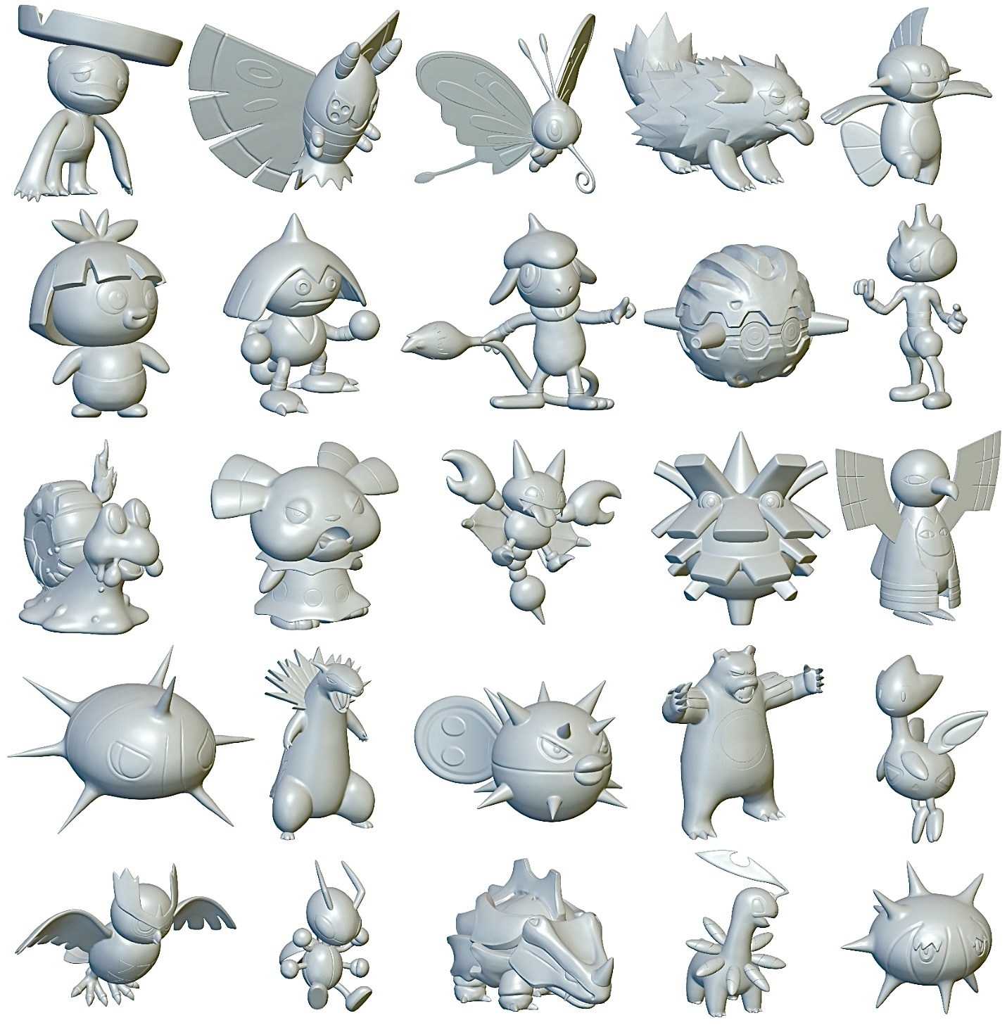 Pokemon Pack Ultra - Optimized for 3D Printing! por 3Dprint1UP ...
