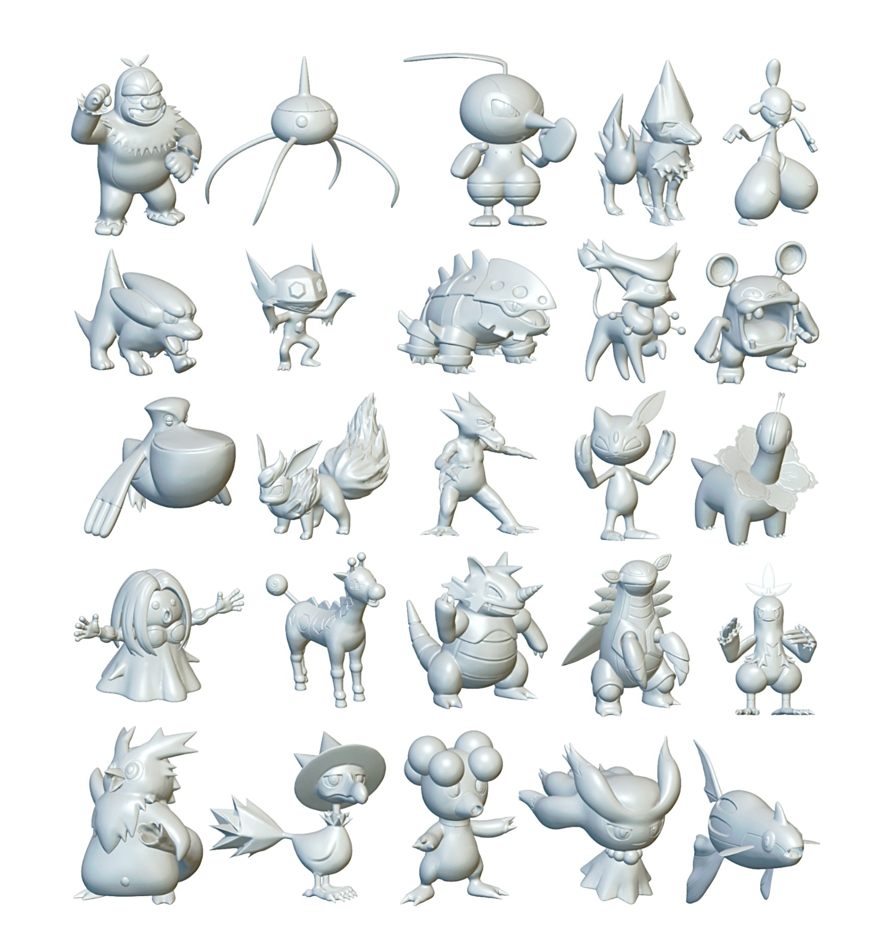 Pokemon Pack Ultra - Optimized for 3D Printing! por 3Dprint1UP ...