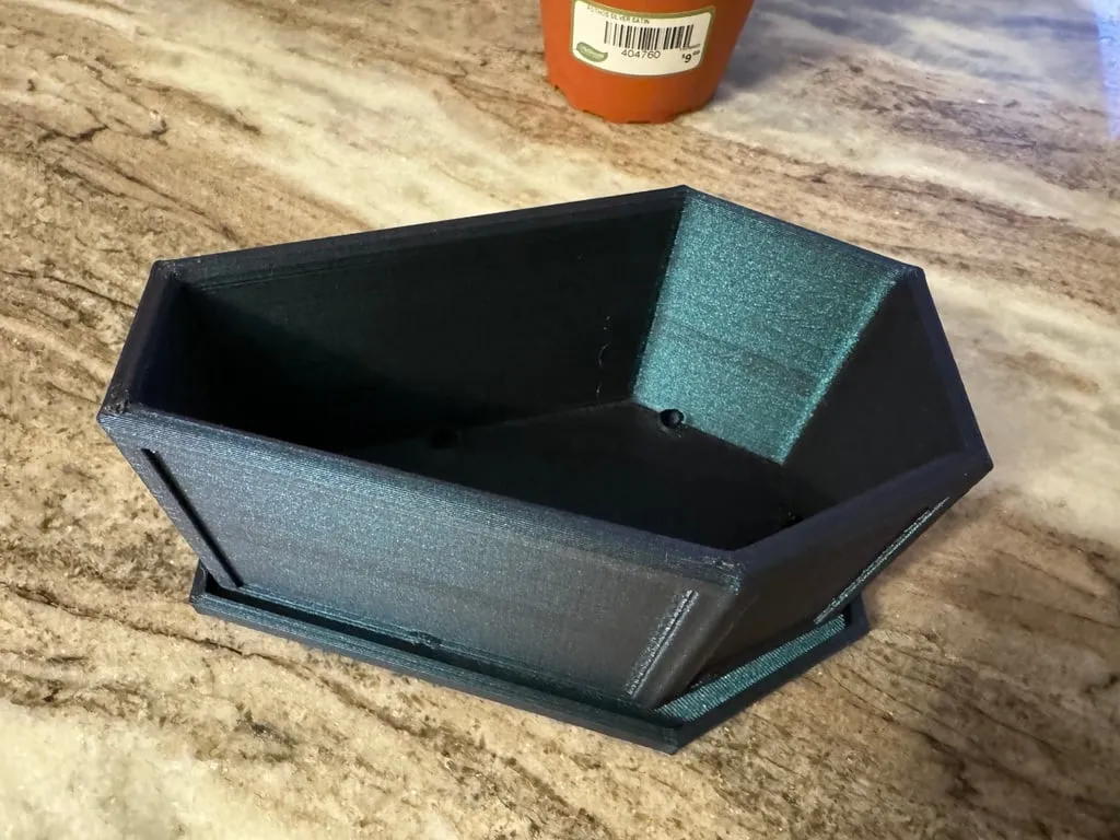 Coffin Planter w/ Drip Tray by Another Strange Creation | Download free ...