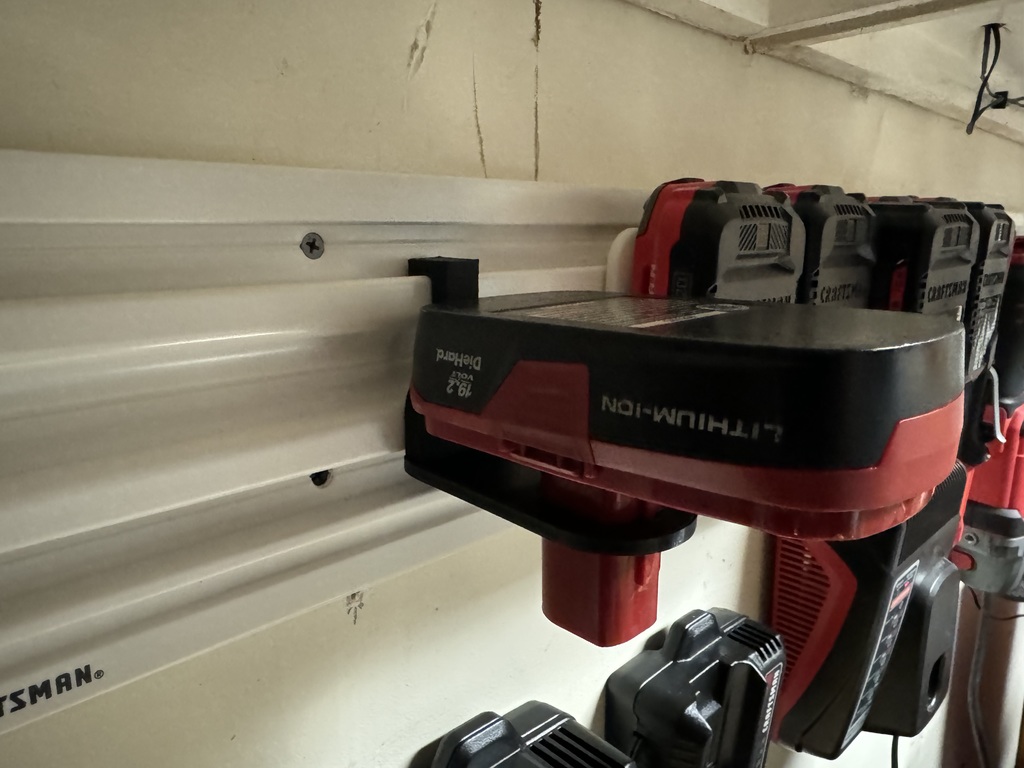 Craftsman 19.2V VersaTrack Battery Mount by Another Strange Creation ...