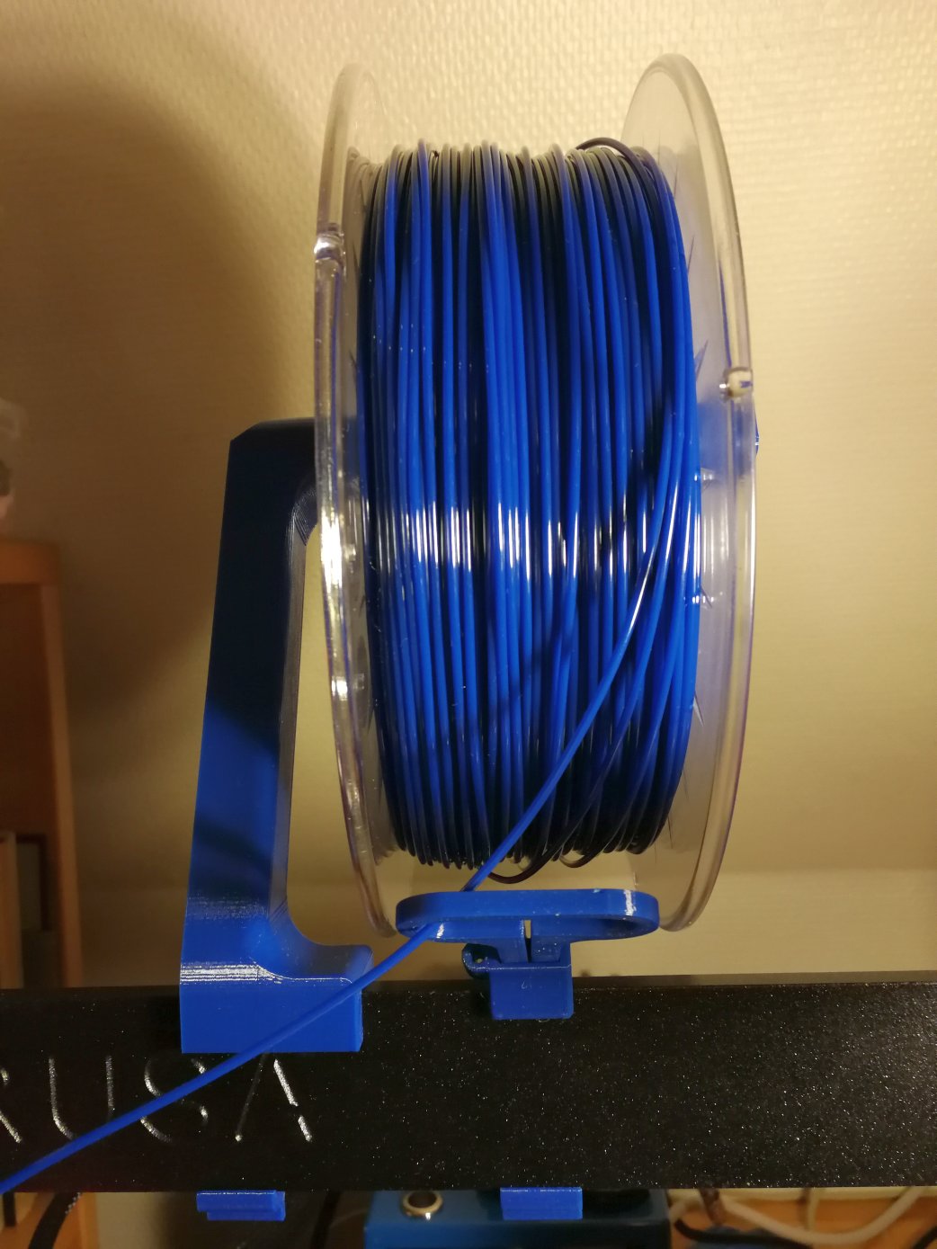 Prusa i3 Spool Holder, Single Side ClipOn by Area51 | Download free STL ...