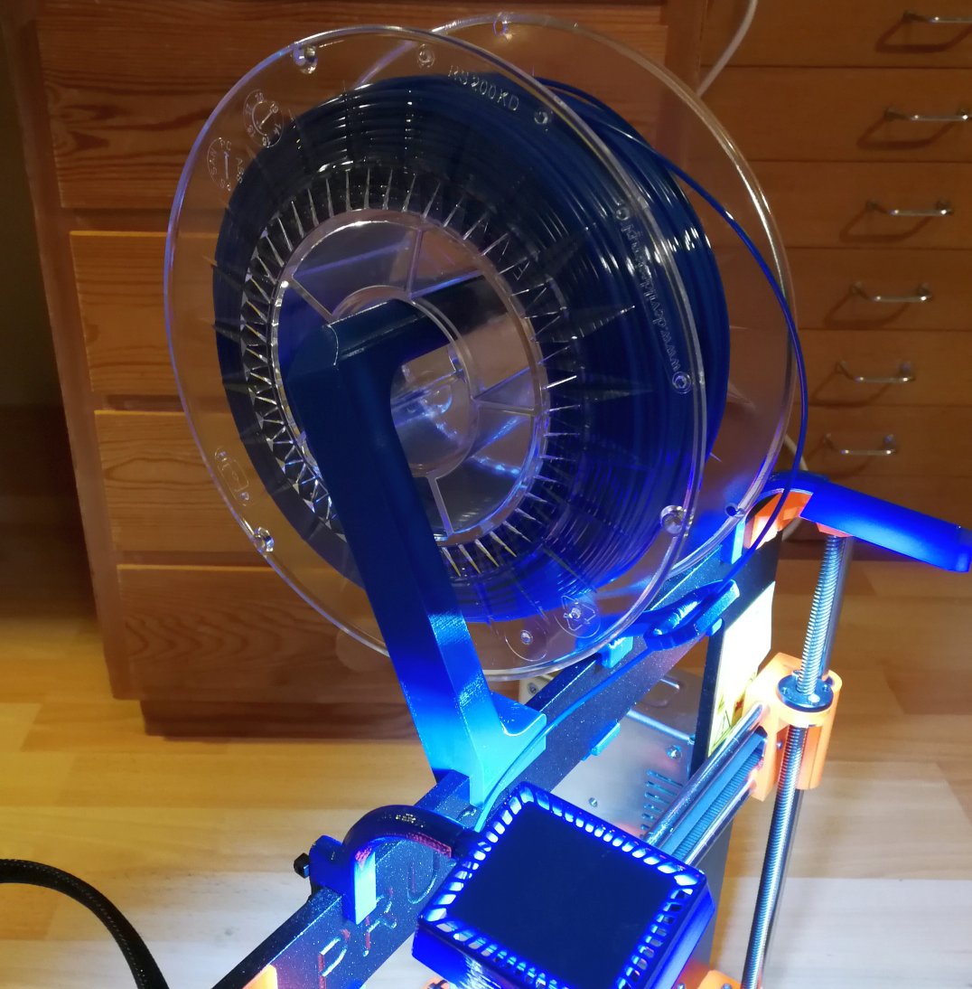 Prusa i3 Spool Holder, Single Side ClipOn by Area51 | Download free STL ...