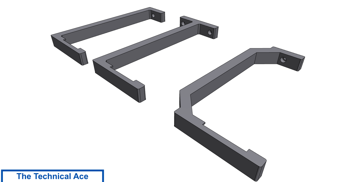 Lego Train Track Ceiling Brackets von TheTechnicalAce | Kostenloses STL ...