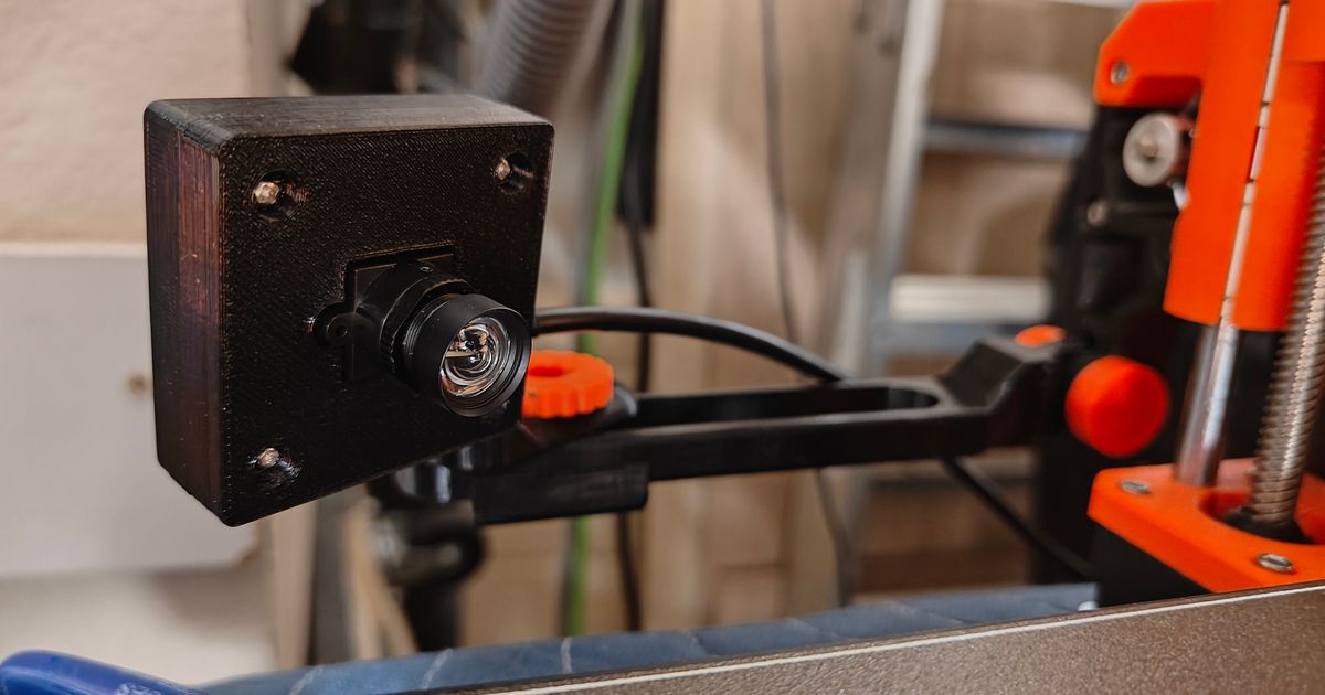 MK3S Mount for Articulating Base + Fixed Focus Arducam by EvanHopps ...