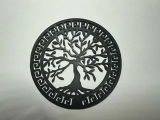 Enso Tree of Life 2d Wall Art Sculpture by Lucullust | Download free ...