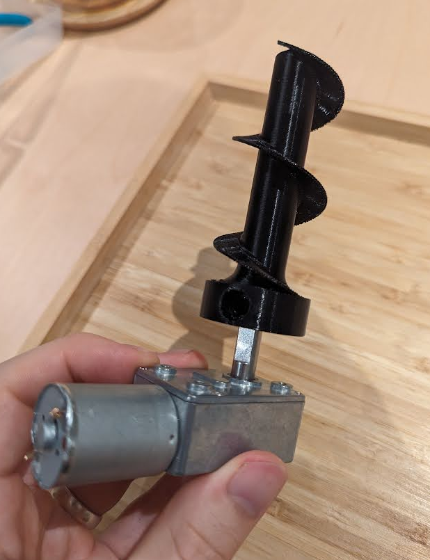 Automated Pet Feeder - Hopper and Auger by b8trez | Download free STL ...