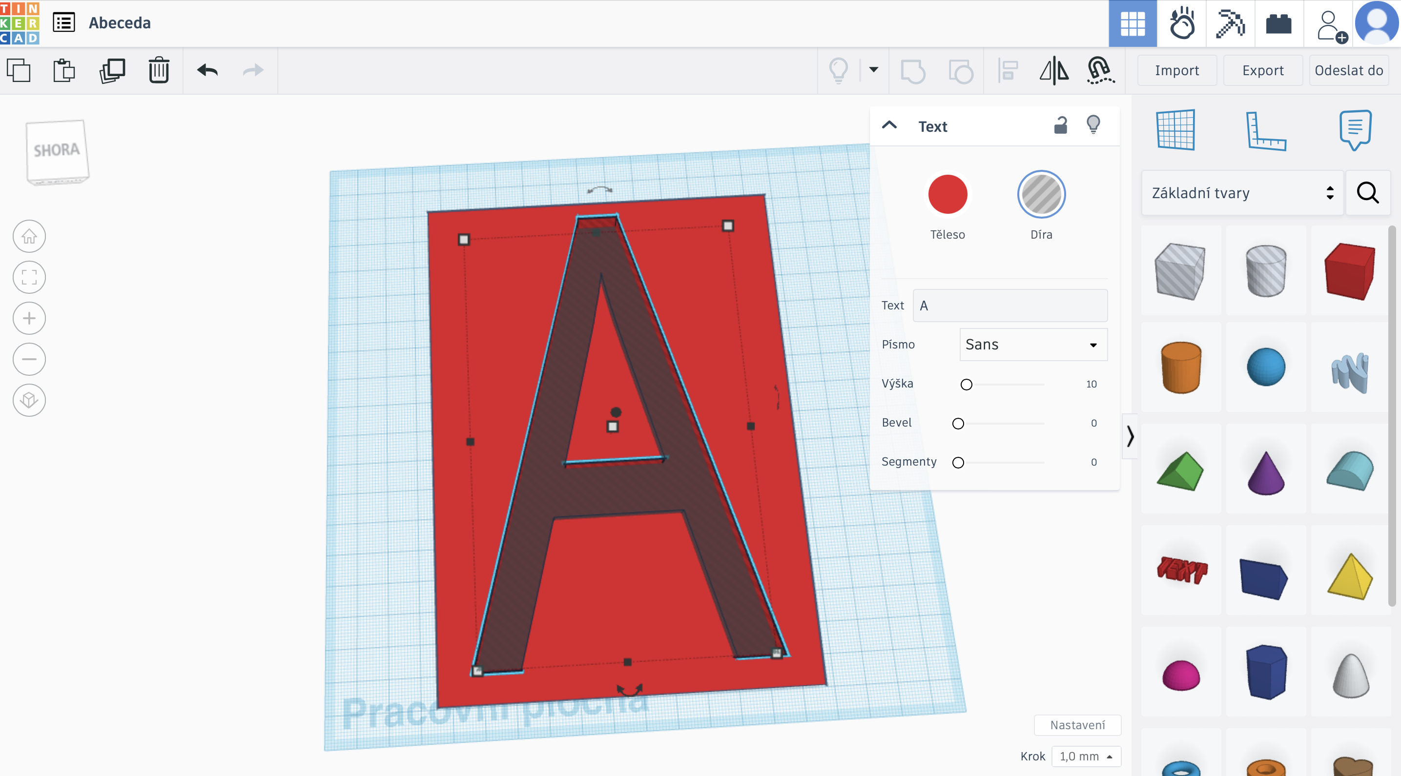 Abeceda - jednotlivá písmena by vojtechzsbr | Education | Printables.com