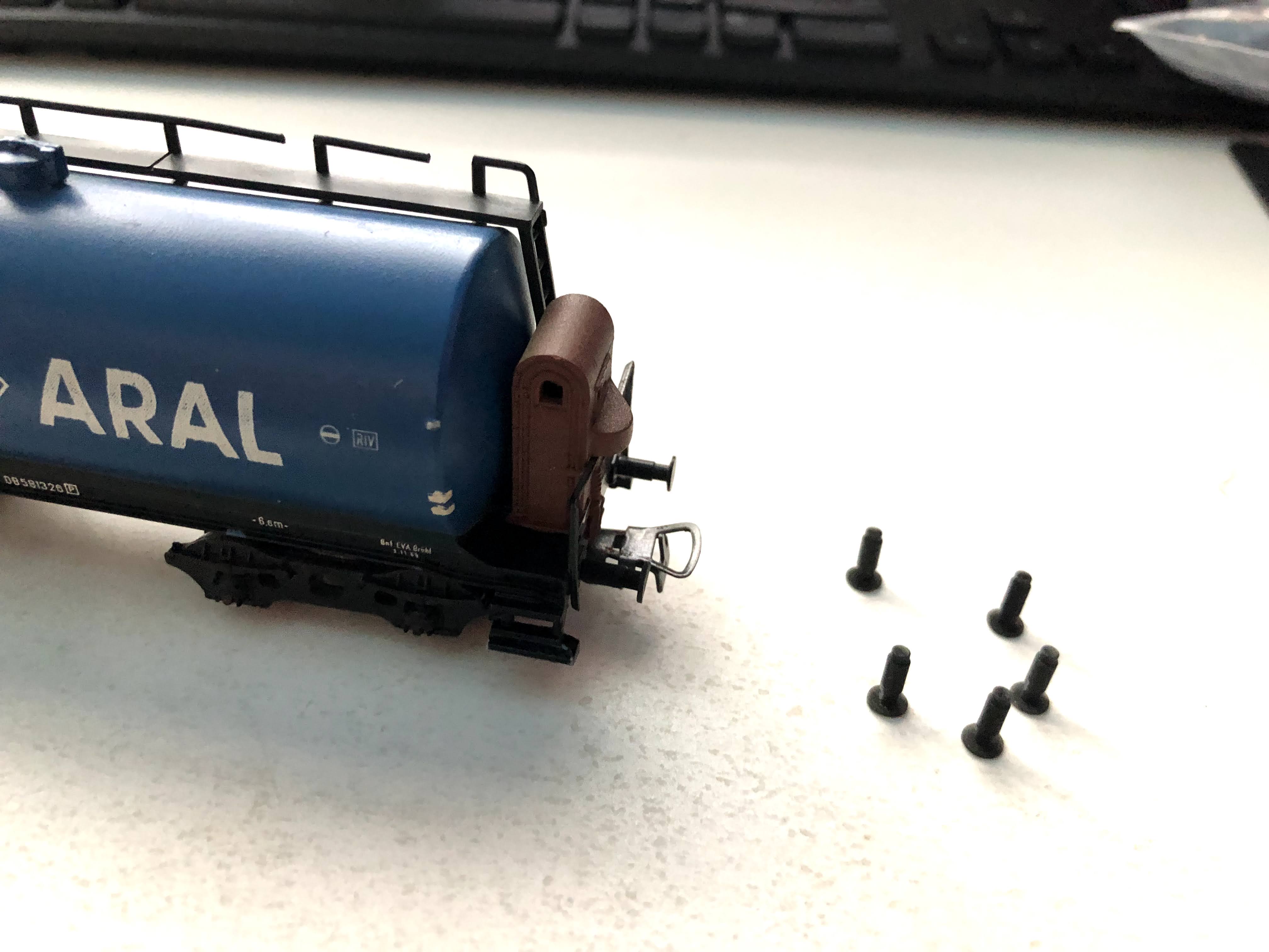 Model train bumper 1:87 H0 by Petr A. | Download free STL model ...