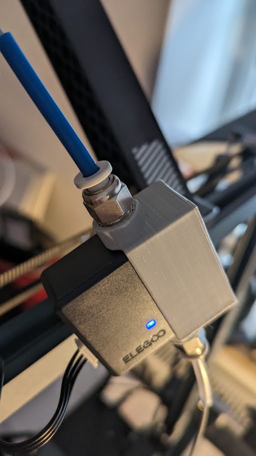 Elegoo Neptune 3 and 4 Filament Guide with Filament Sensor and PC4-M10 ...