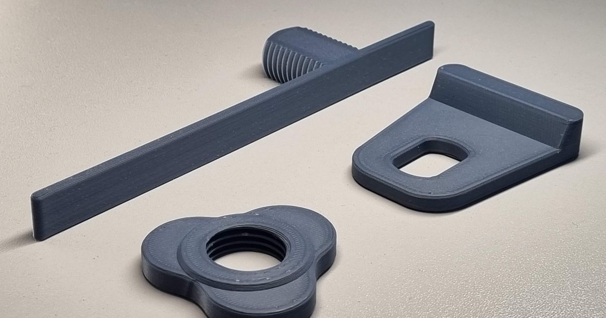 Music Stand Extender by ishikawats | Download free STL model ...