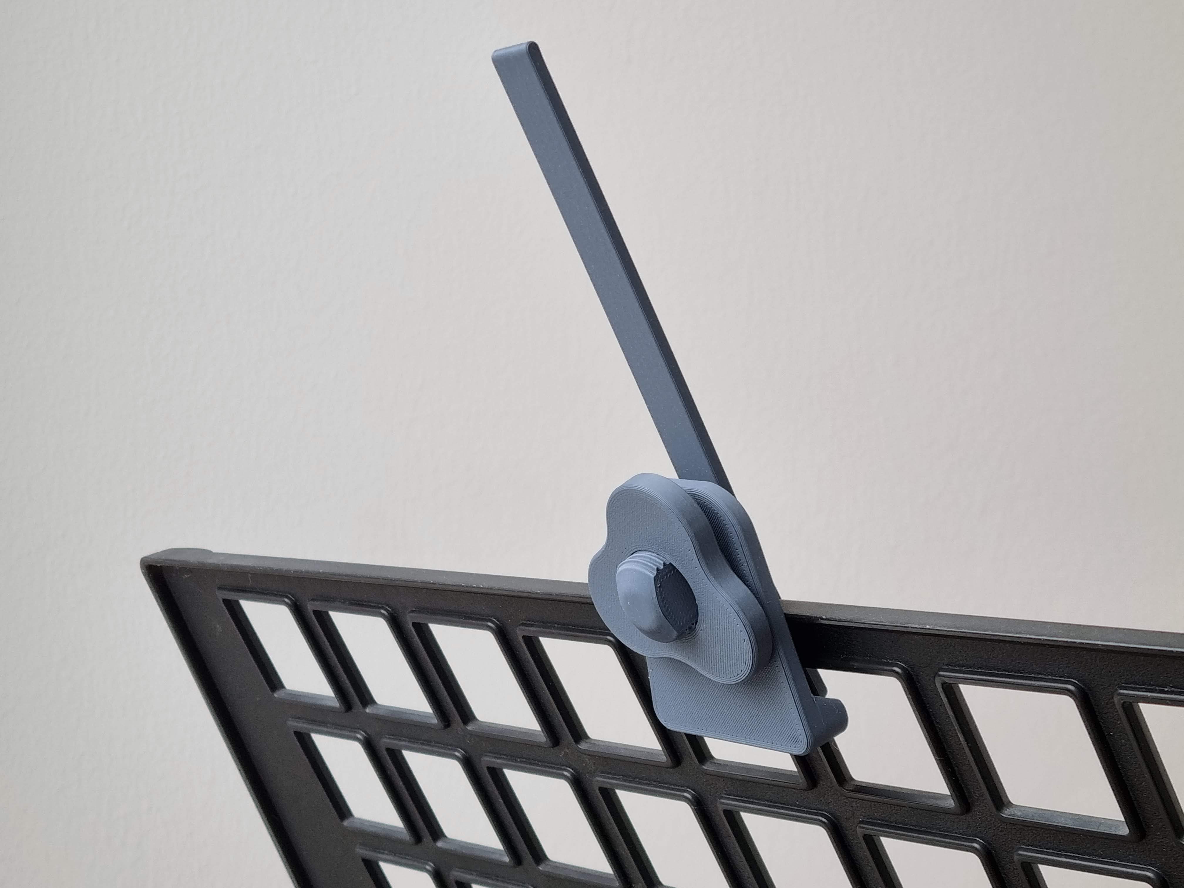 Music Stand Extender by ishikawats | Download free STL model ...