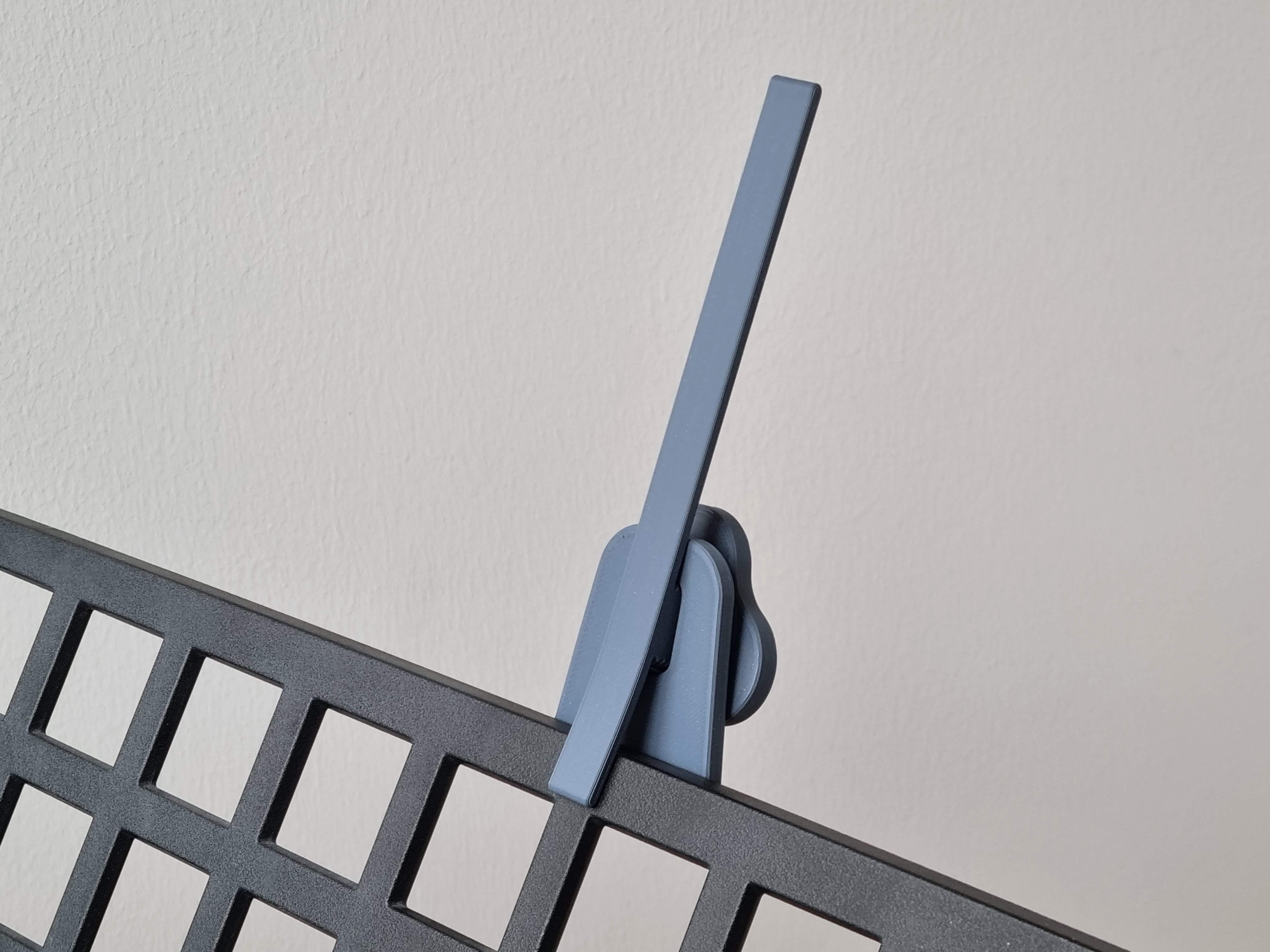 Music Stand Extender by ishikawats | Download free STL model ...