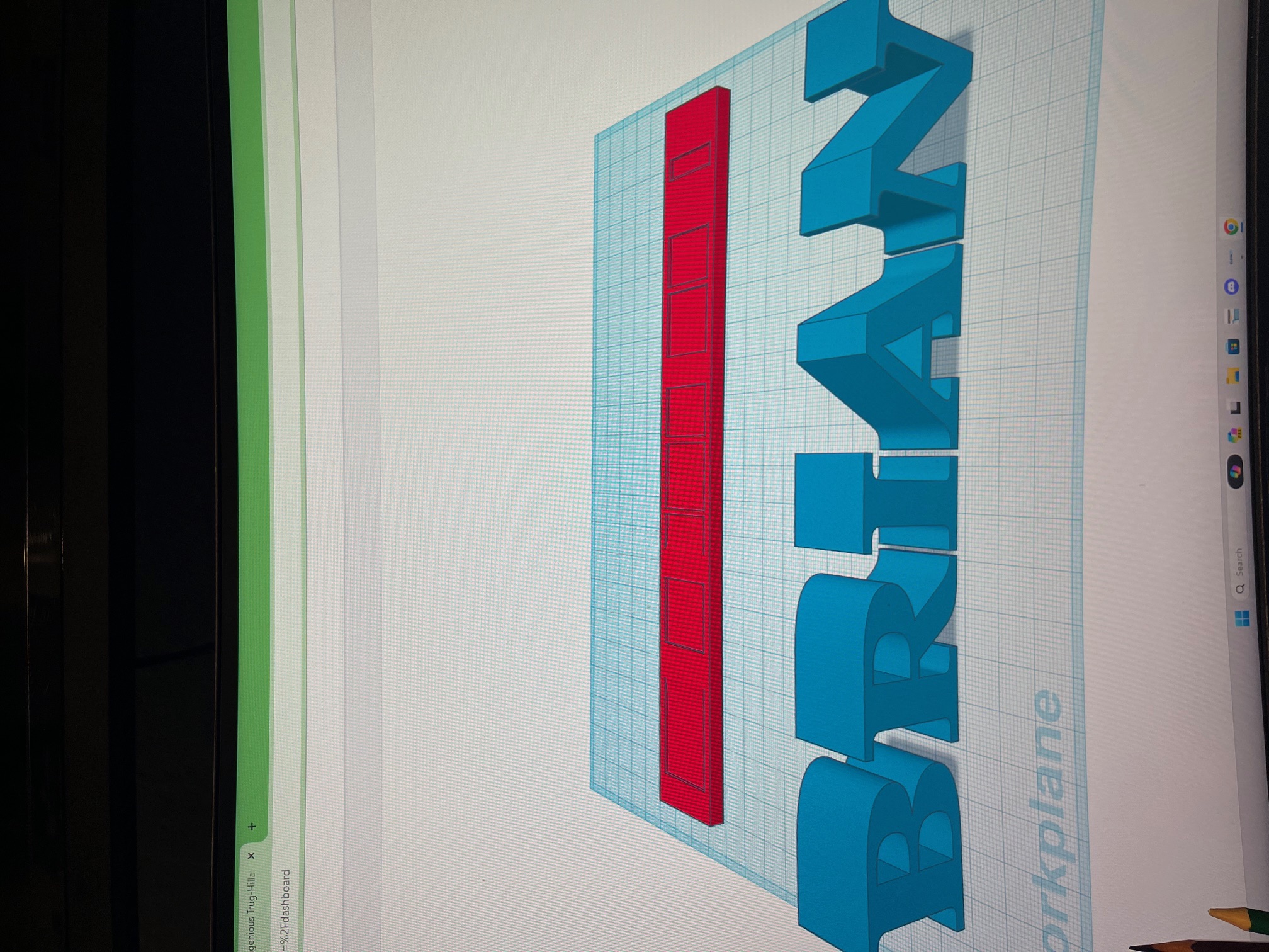 the name plate by Matthew Dura | Download free STL model | Printables.com