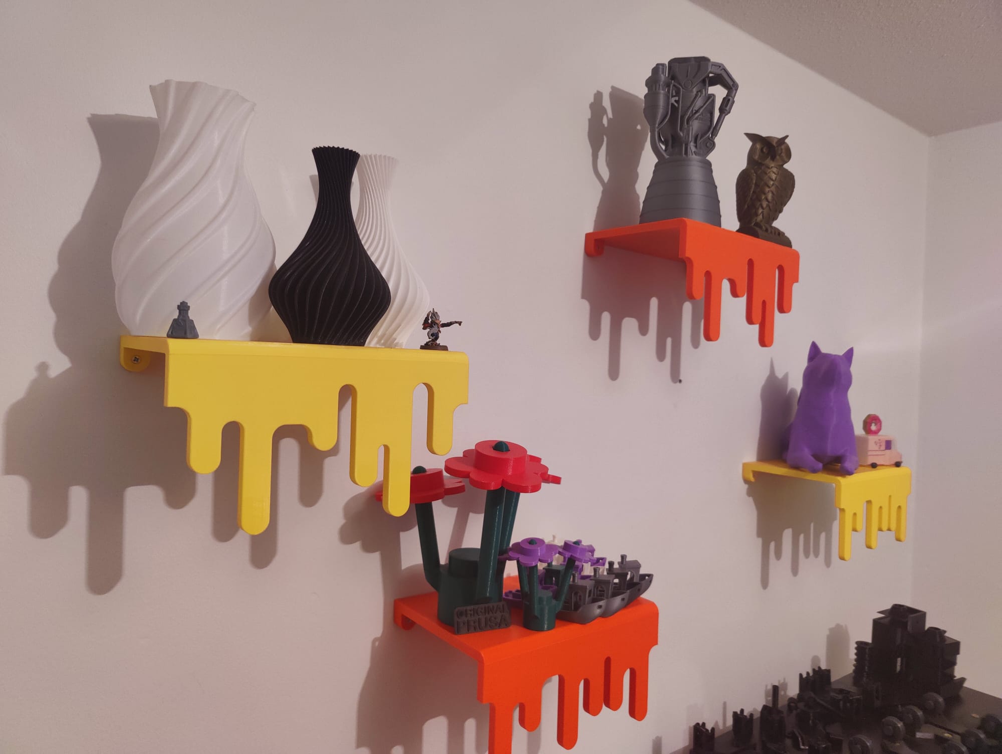 Drippy Display Shelf by MultiPrints | Download free STL model ...