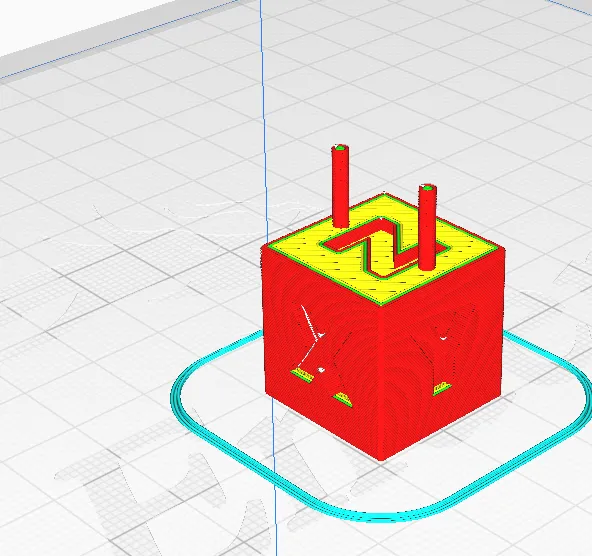 calibration cube stringing test by JustPrintIt | Download free STL ...
