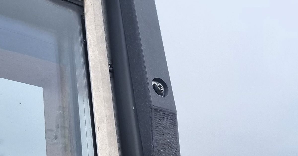 Velux compatible storm fitting for cover plate | Velux kompatibler ...