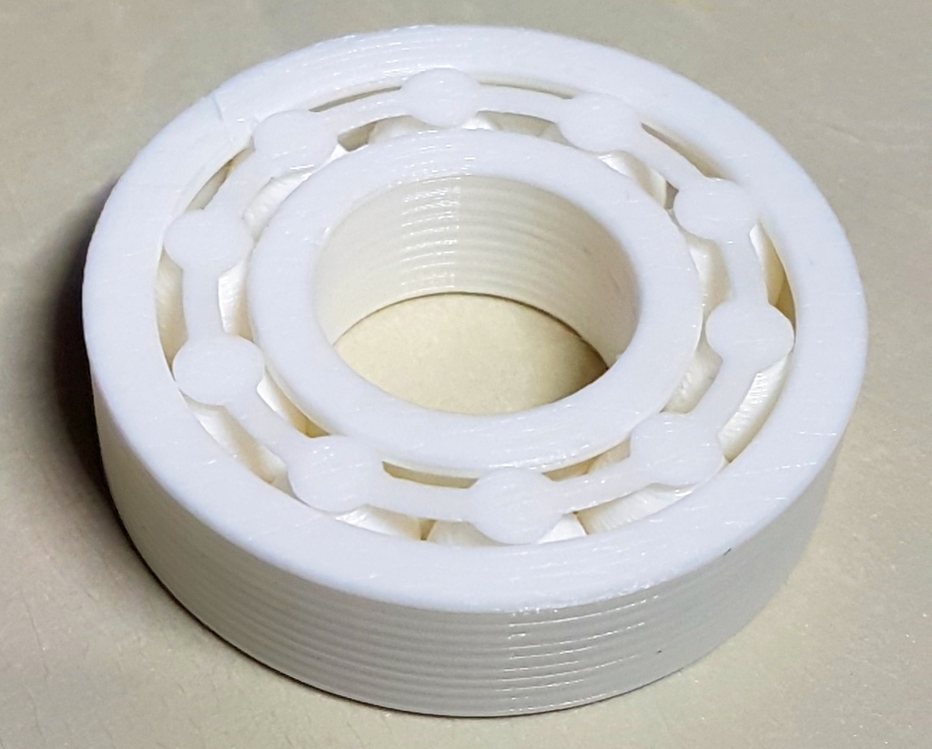 Complete ball bearing with snap-off support by Take on Projects ...