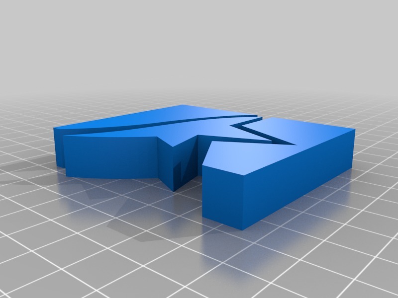 Mirror's Edge symbol / logo by Take on Projects | Download free STL ...